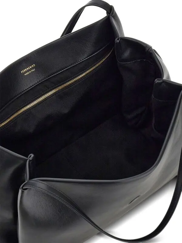 FERRAGAMO Gancini Leather Tote Bag - Multicolor