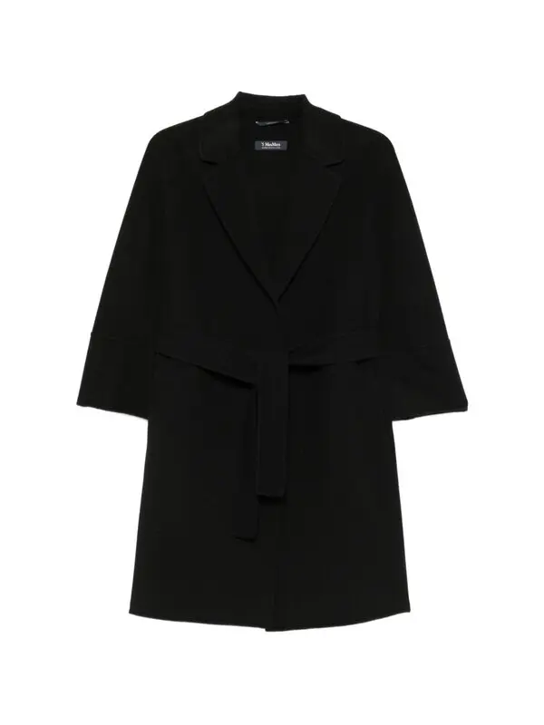 Max Mara Belted Coat - Multicolor