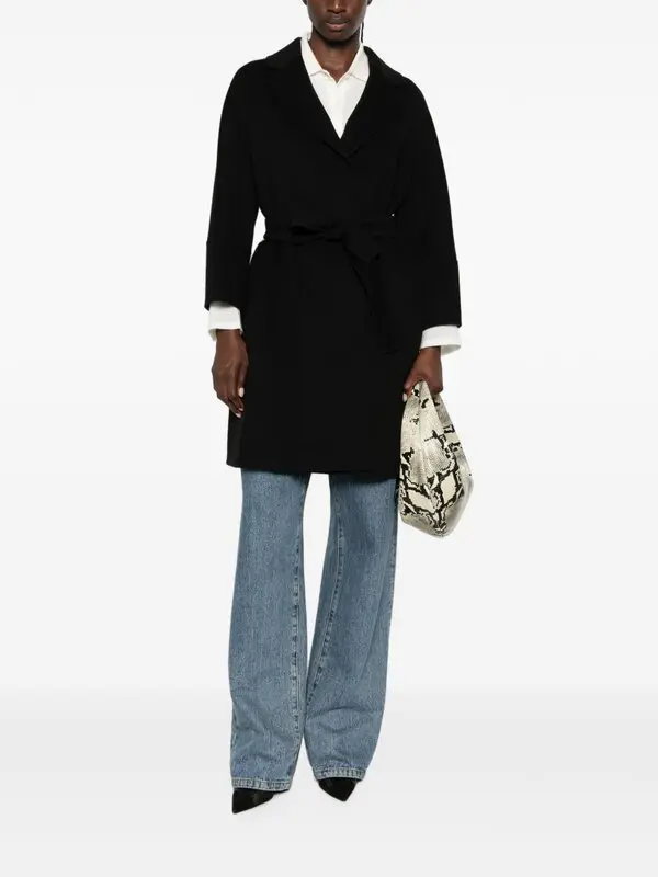 Max Mara Belted Coat - Multicolor