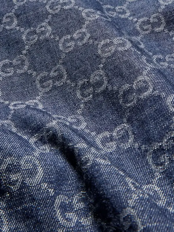 Gucci Monogrammed Trousers - Multicolor