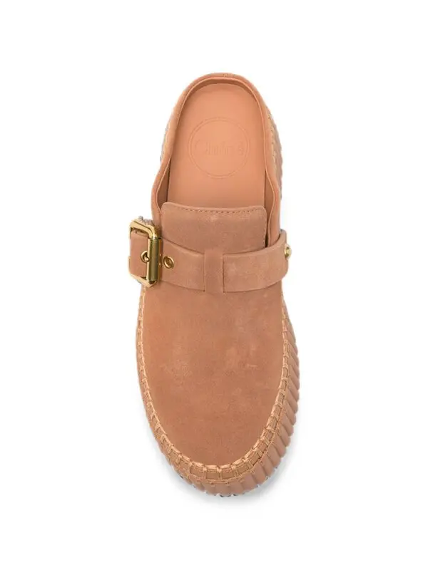 Chloé Sliders With Buckle Detail - Multicolor