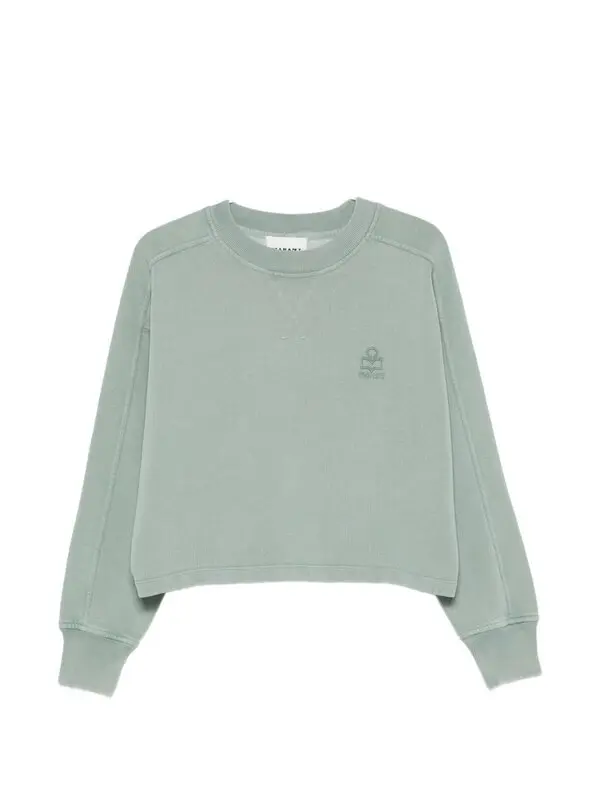 Isabel Marant Étoile Crew Neck Cotton Sweatshirt - Multicolor