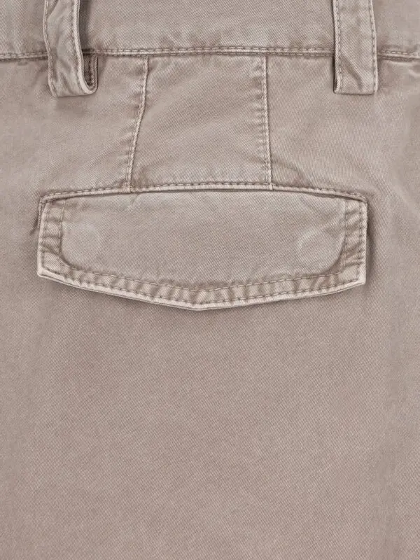 Brunello Cucinelli Cotton Cargo Trousers - Multicolor