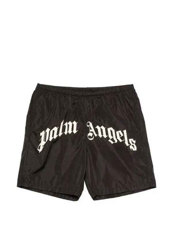 Palm Angels Curved Logo Swimsrhots