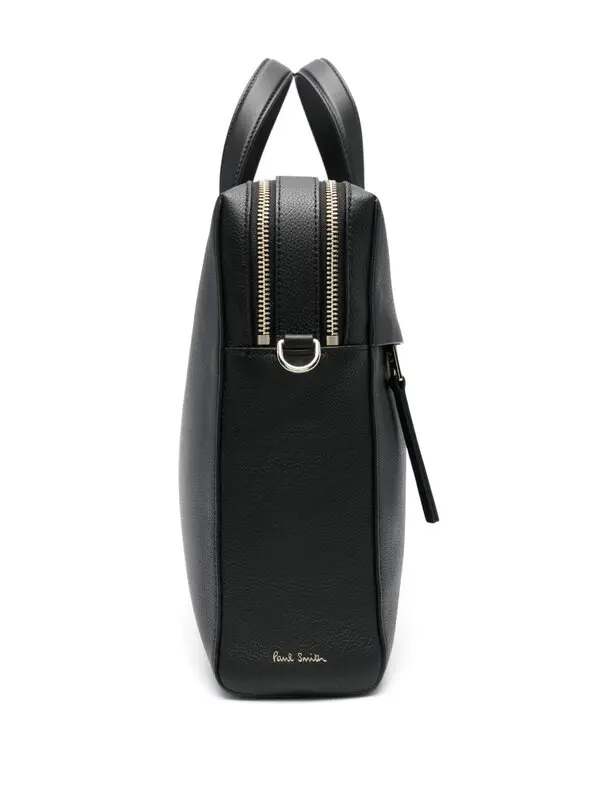 Paul Smith Signature Stripe Leather Handbag