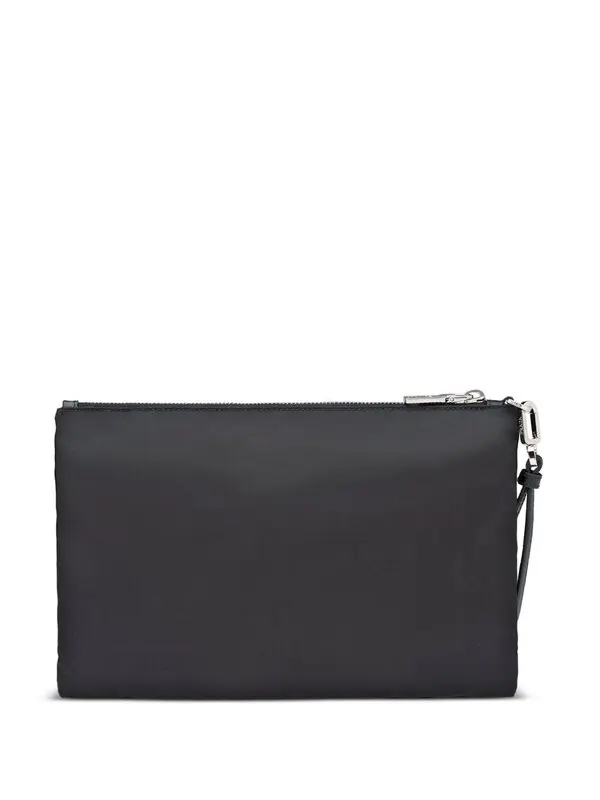Prada Re-nylon And Saffiano Pouch
