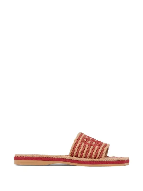 Chloé Sand Flat Sandals - Multicolor