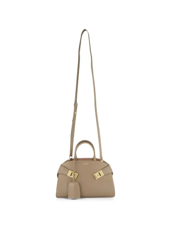 FERRAGAMO Hug Mini Leather Handbag