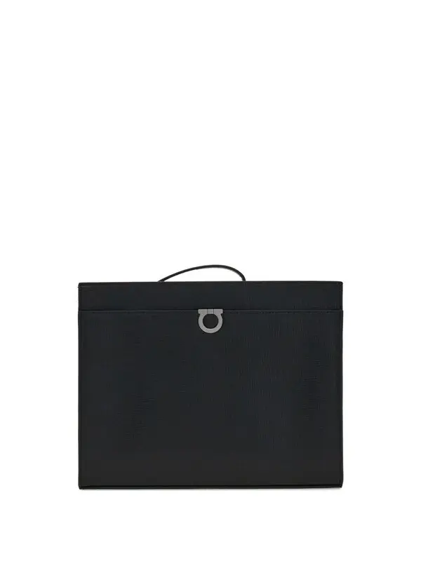 FERRAGAMO Gancini Leather Pouch - Multicolor