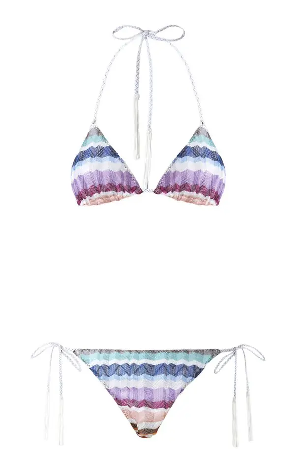 Missoni Knit Zig-zag Bikini - Multi