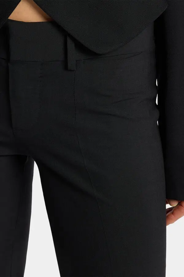 Dsquared2 Tailored Cigarette Trousers With Flared Leg