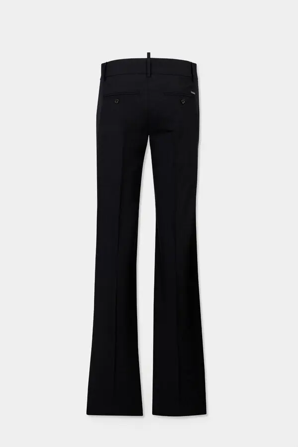 Dsquared2 Tailored Cigarette Trousers With Flared Leg