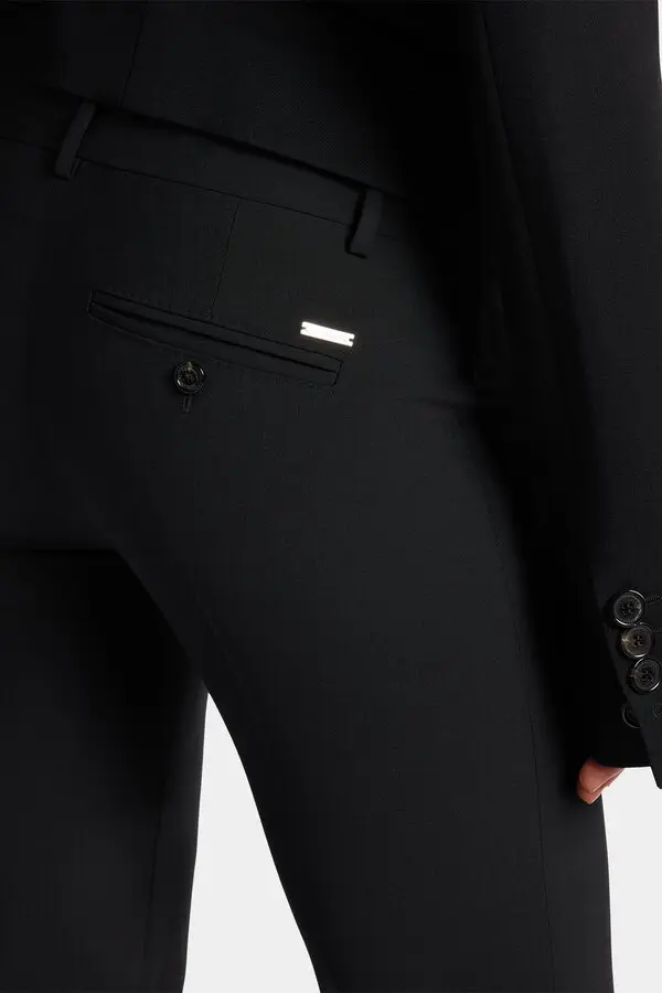 Dsquared2 Tailored Cigarette Trousers With Flared Leg