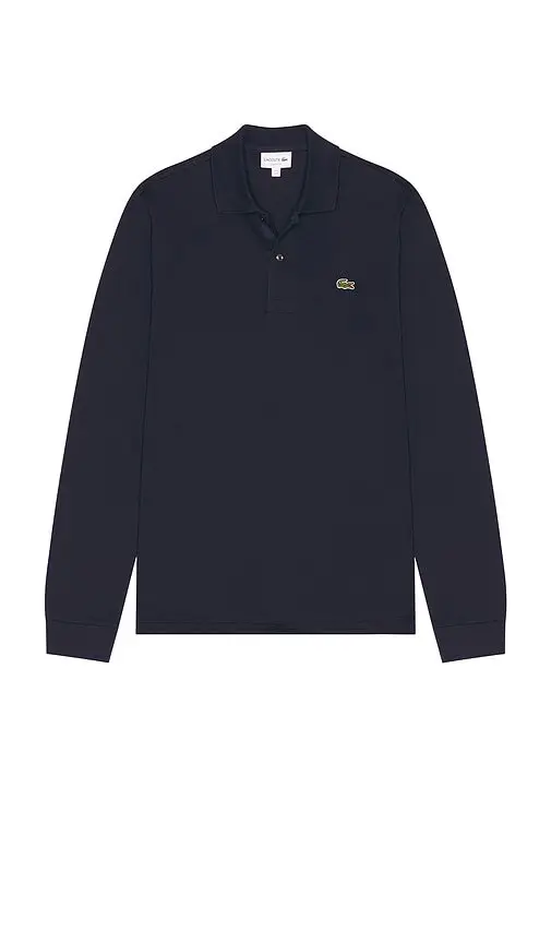 Lacoste Classic Fit Long Sleeve Polo In . Also
