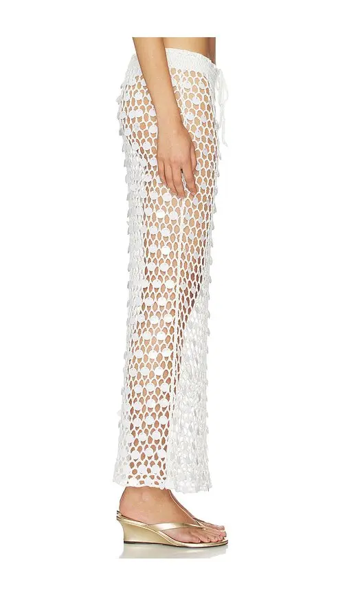 Superdown Dinah Crochet Maxi Skirt