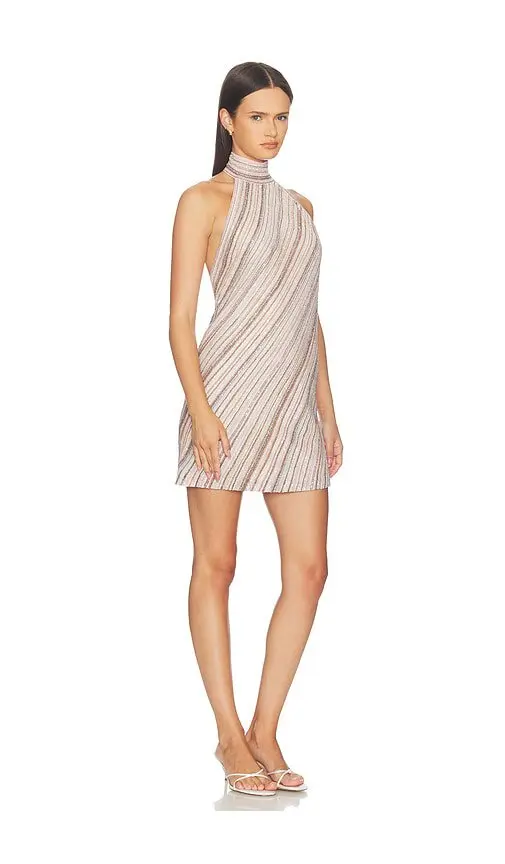 Missoni Sleeveless Halterneck Knit Dress