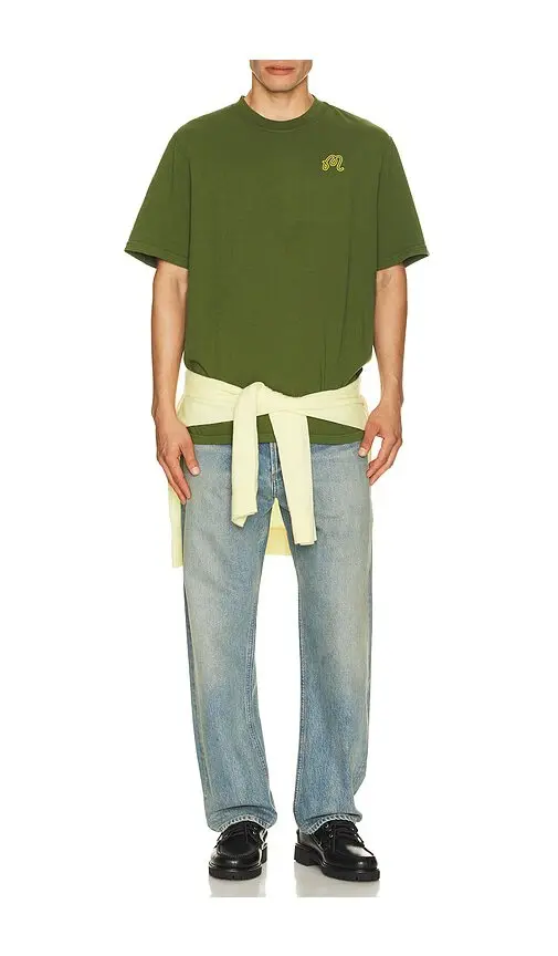 MALBON Bermuda Trinity Tee In . Also - Green