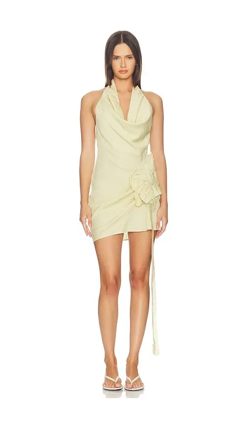 MOTHER OF ALL Patsy Mini Dress - Yellow