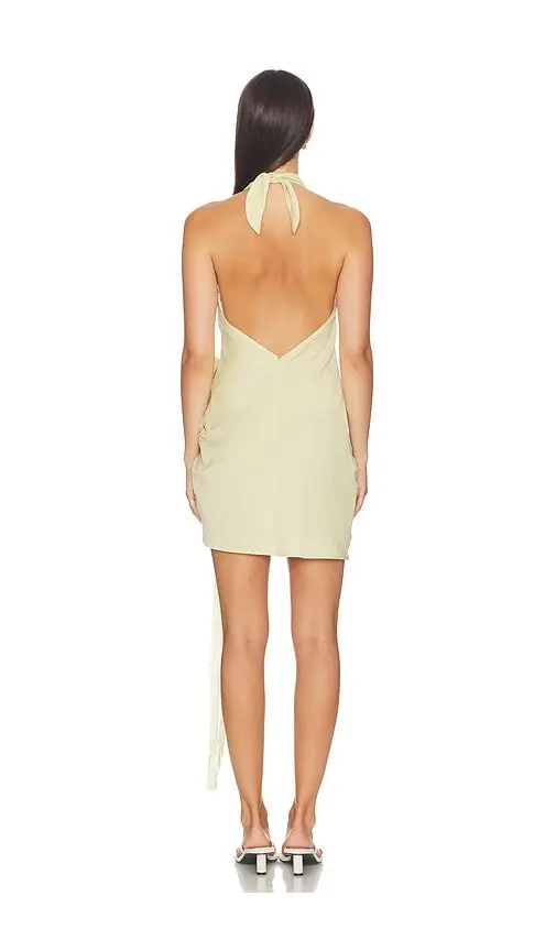 MOTHER OF ALL Patsy Mini Dress - Yellow