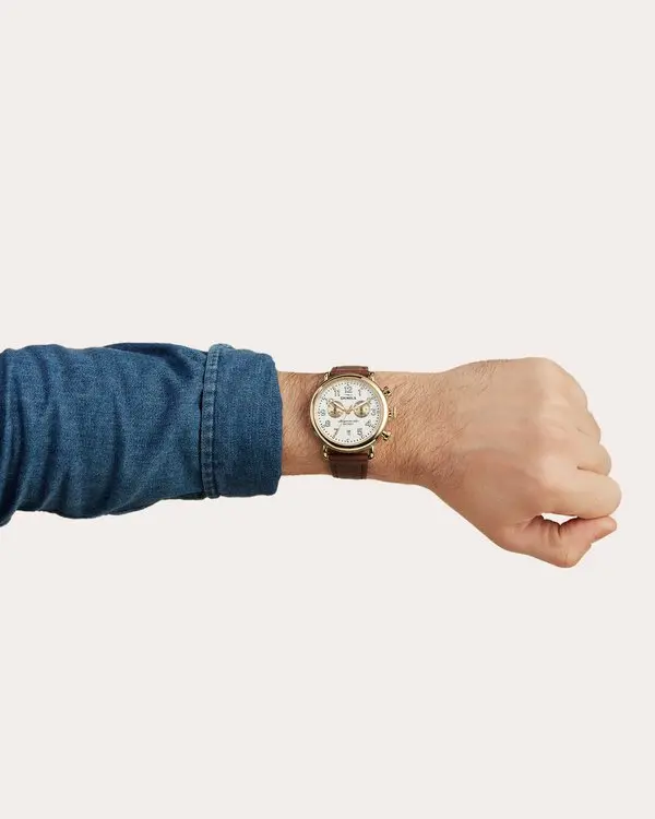 Shinola Runwell 41mm Two-eye Chronograph Watch