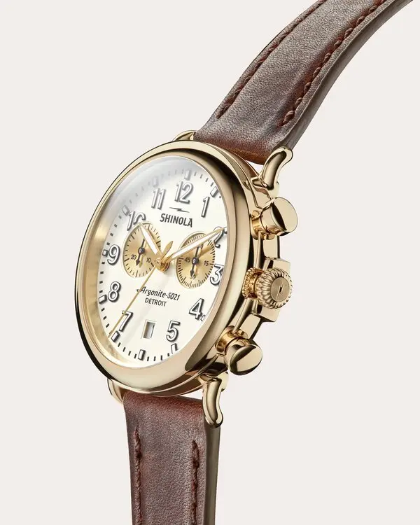 Shinola Runwell 41mm Two-eye Chronograph Watch