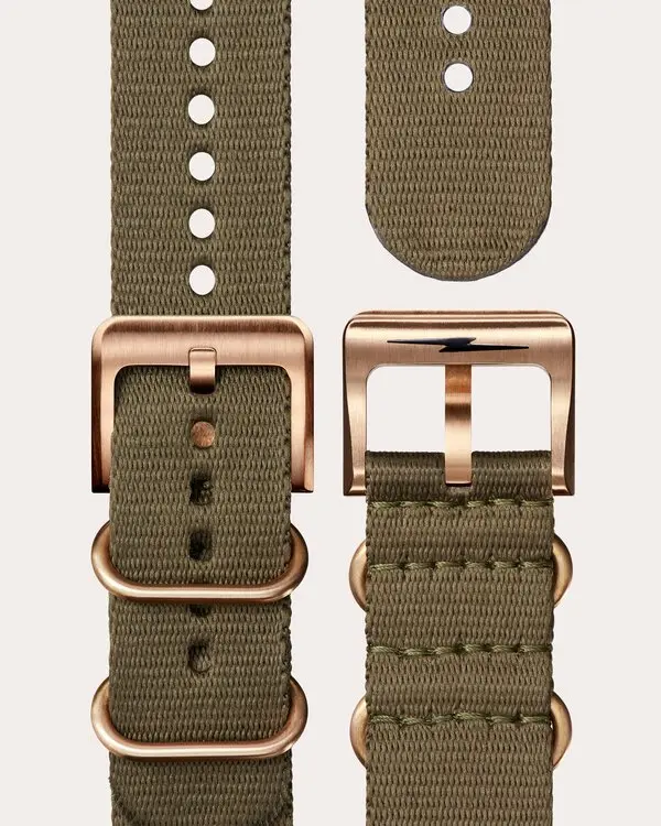 Shinola Bronze Monster 43mm Leather-strap Watch Set