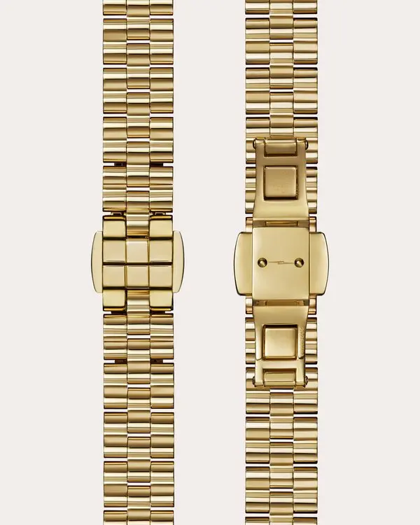 Shinola Runabout 25mm Goldtone Bracelet Watch