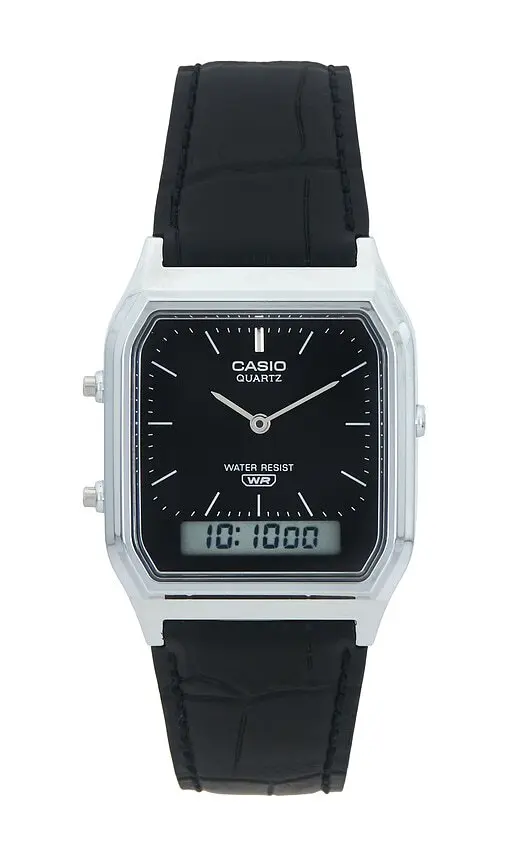 Casio Analog-digital Watch - Metallic Silver