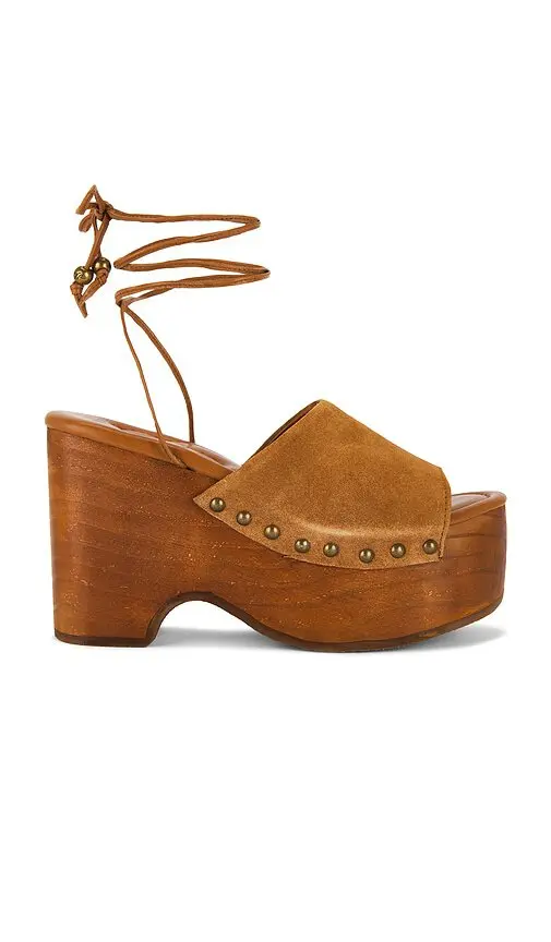 Free People Front Row Wrap Clog