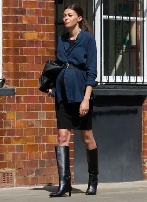 Isabella Oliver Raffa Maternity Shirt With Tencel