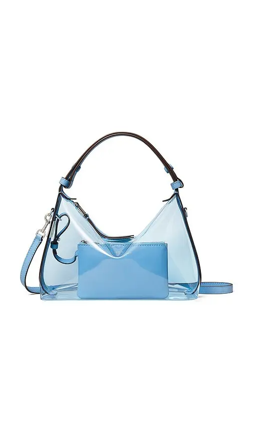 Tory Burch Mellow Clear Shoulder Bag - Blue