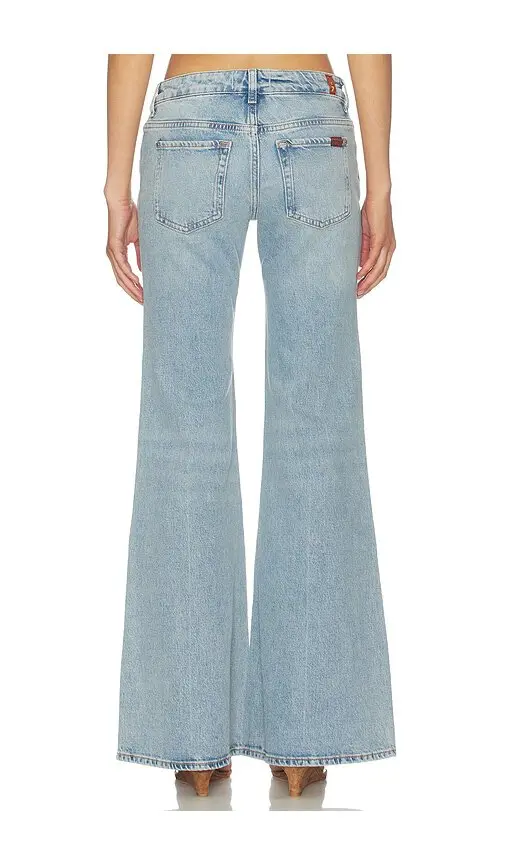 7 For All Mankind Low Flare Rigid Denim Jeans