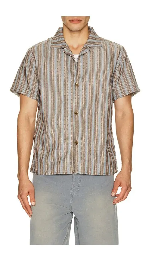 RHYTHM Vacation Stripe Shirt In . Also