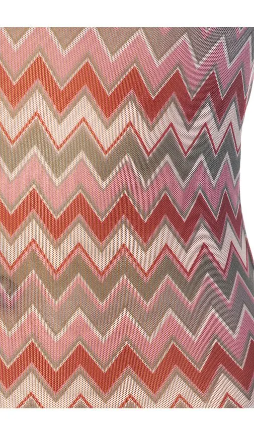 BANANHOT Renne Sheer Knit Maxi Dress