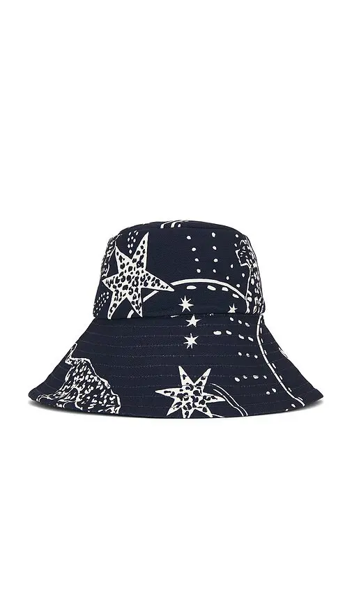 AFRM Printed Bucket Hat - Navy