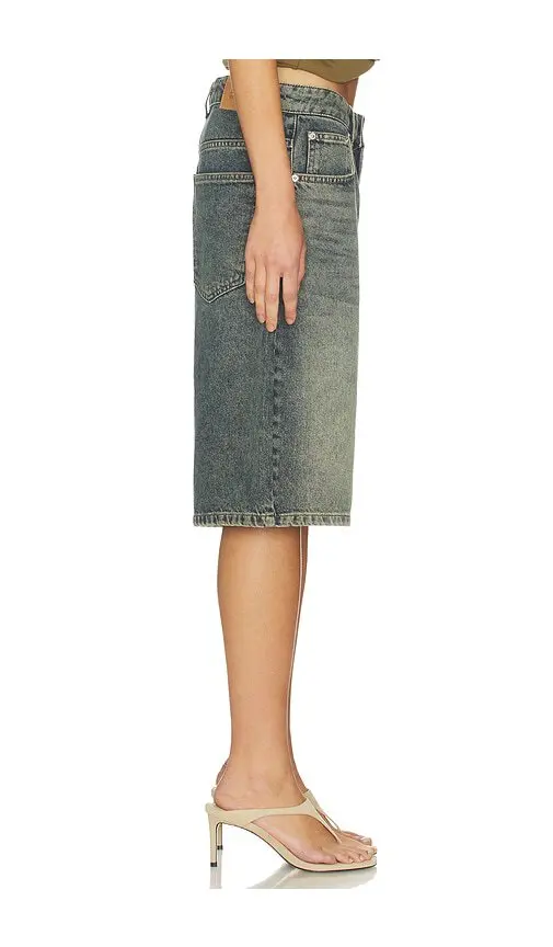GESTUZ Susara High Waisted Denim Shorts