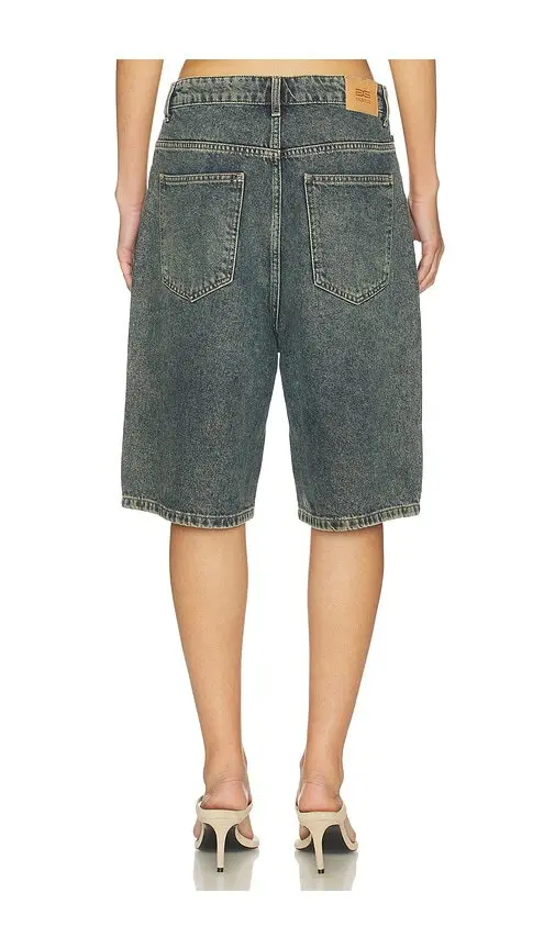 GESTUZ Susara High Waisted Denim Shorts