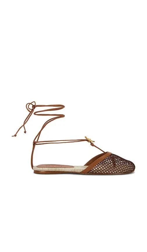 Farm Rio Sea Lace Up Mule