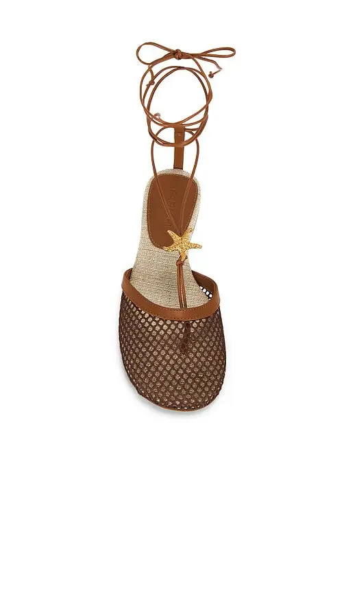 Farm Rio Sea Lace Up Mule