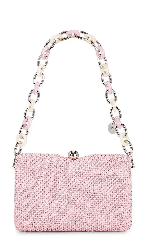 OLGA BERG Birdie Textural Top Handle Bag