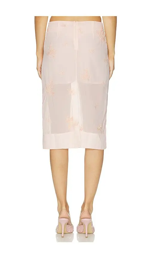 Lpa Midi Skirt - Pink
