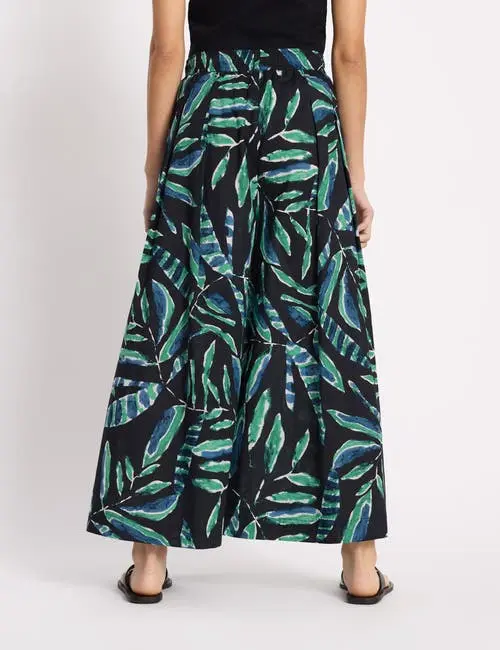 ALBARAY Painterly Palm Culottes
