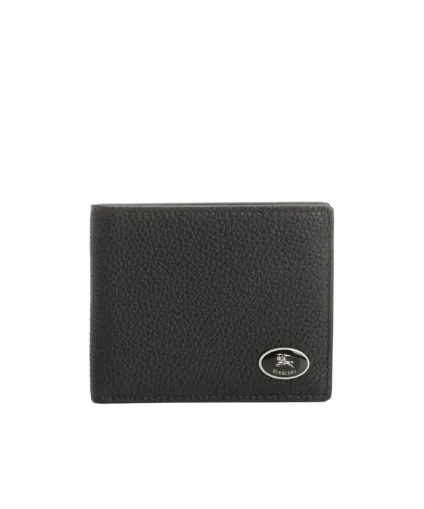 Burberry Logo Plaque Bifold Wallet