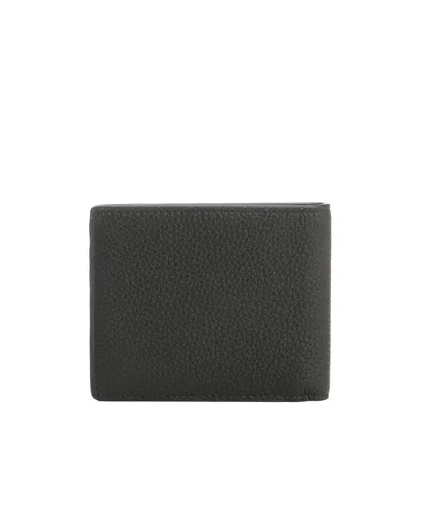 Burberry Logo Plaque Bifold Wallet