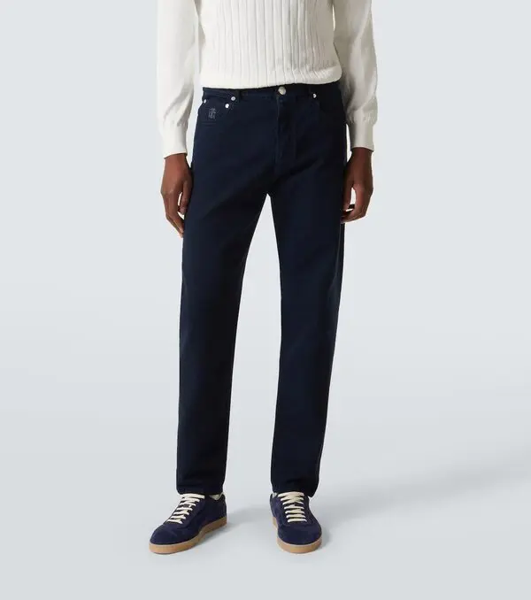 Brunello Cucinelli Mid-rise Straight Jeans