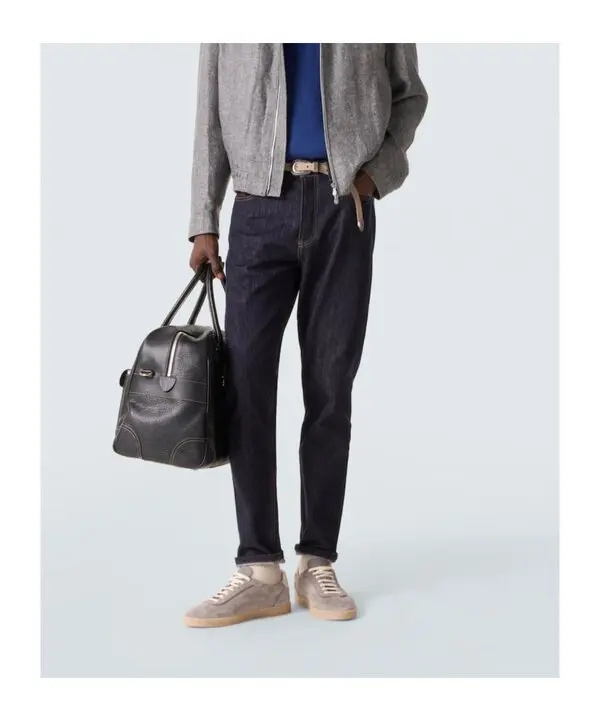 Brunello Cucinelli Suede Sneakers