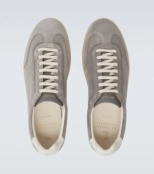 Brunello Cucinelli Suede Sneakers