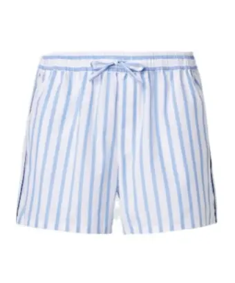 Dolce & Gabbana Striped Cotton And Silk Poplin Shorts