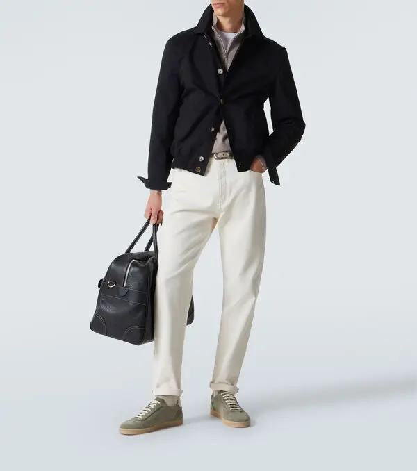 Brunello Cucinelli Suede Sneakers