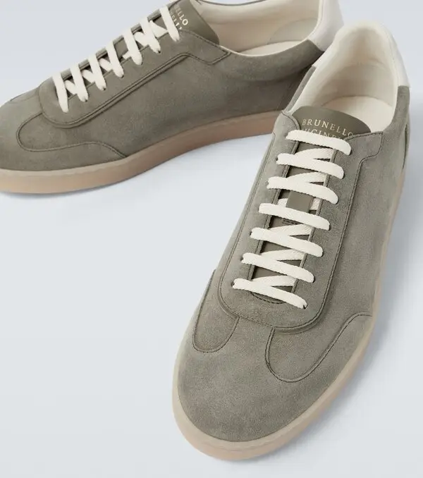 Brunello Cucinelli Suede Sneakers